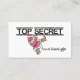 Holiday party Secret Santa Collection QR code Business Card | Zazzle