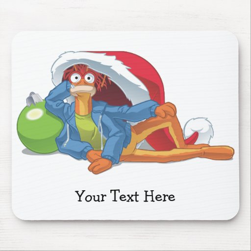 Holiday Pepe 2 Mouse Pad | Zazzle