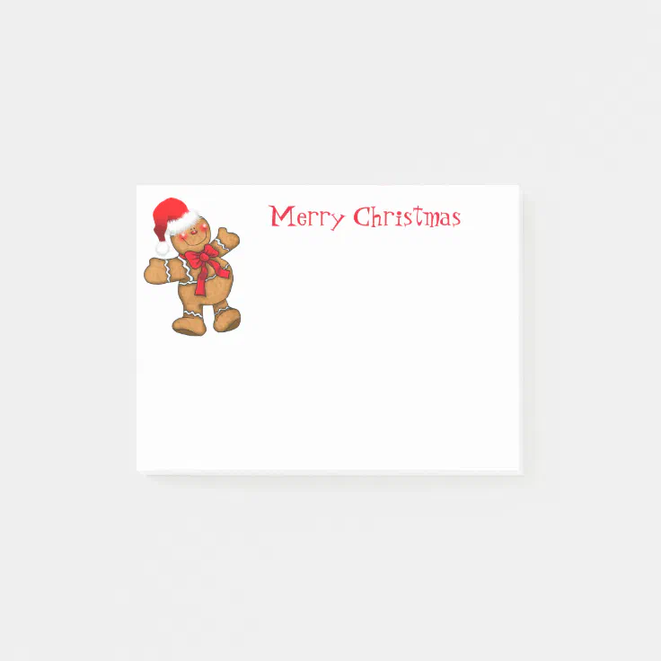Holiday Post it Notes | Zazzle