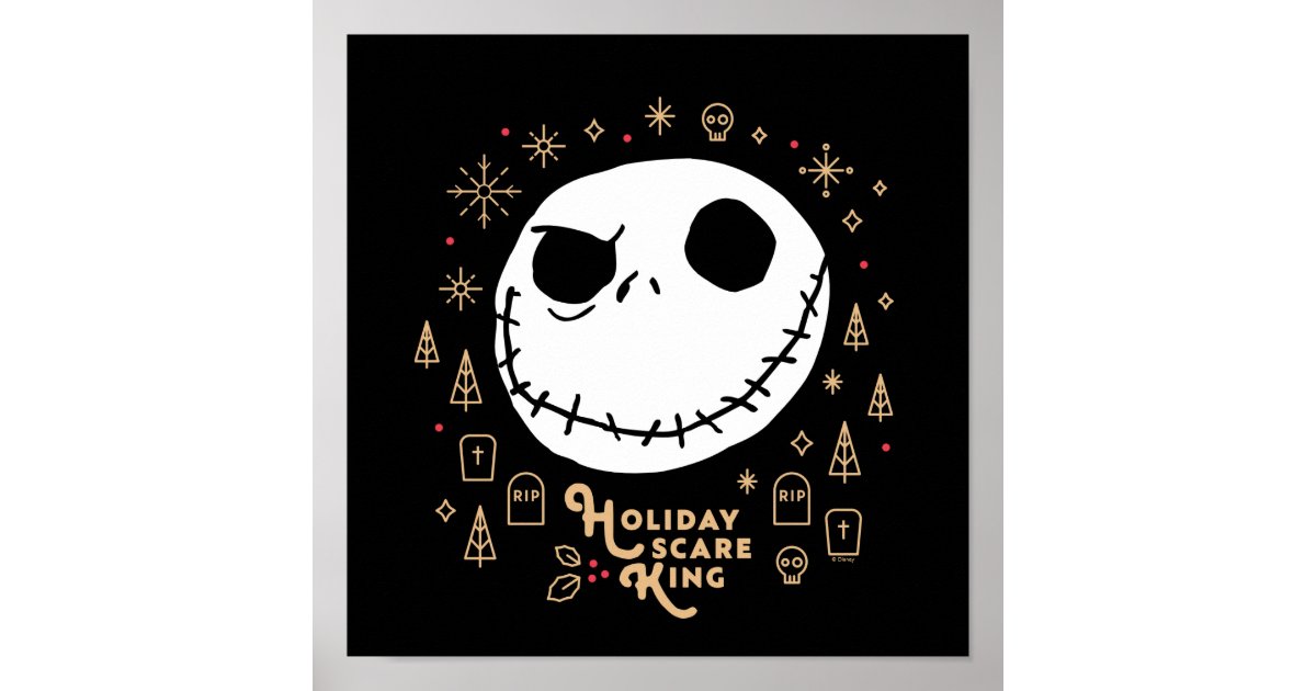 Holiday Scare King Poster | Zazzle