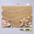 Holiday Seashells Beach Tissue Paper | Zazzle