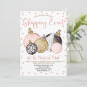 Holiday Shopping Event Invitation | Zazzle