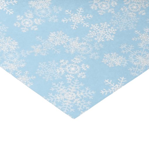 Holiday Snowflakes Tissue Paper | Zazzle