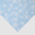 Holiday Snowflakes Tissue Paper | Zazzle