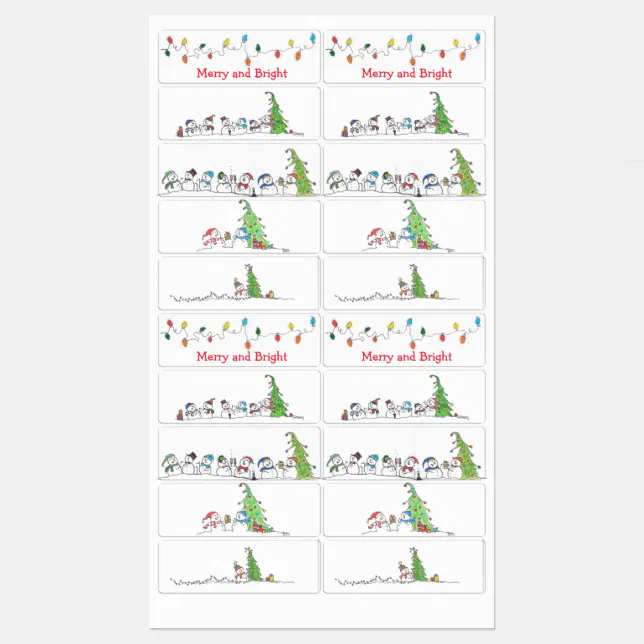 Holiday Storage and Gift Labels | Zazzle