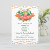 Holiday Tea Invitation | Zazzle