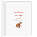Holiday | Winter Animals | Big Greetings Card | Zazzle