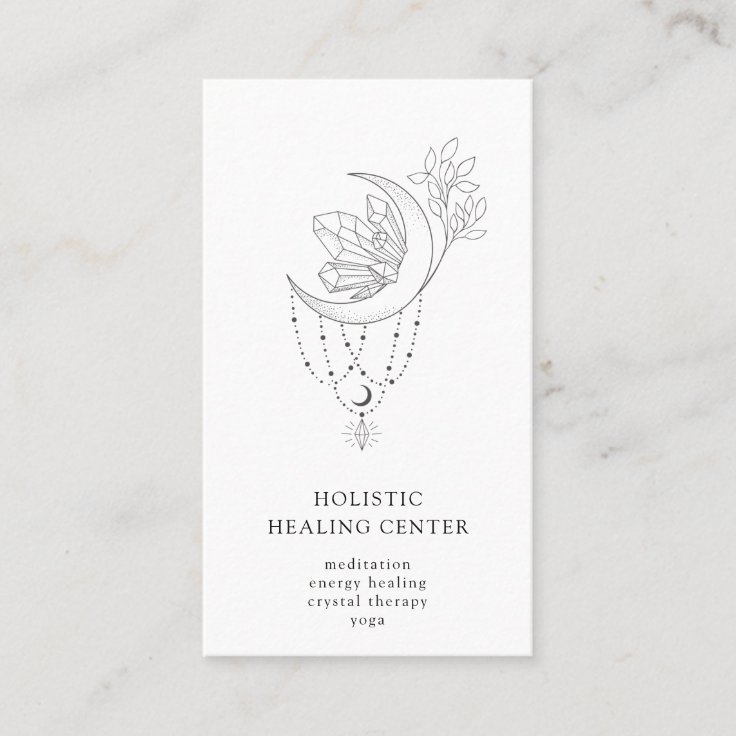 Holistic Healing Business Card | Zazzle