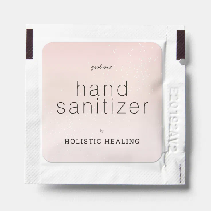 Holistic Healing Spa Hand Sanitizer Packet | Zazzle