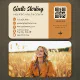 Holistic Health Coach QR Code Photo Business Card | Zazzle