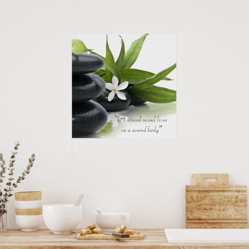 Holistic Spa Treatment Poster | Zazzle