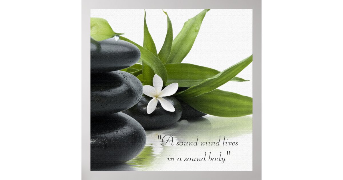 Holistic Spa Treatment Poster | Zazzle