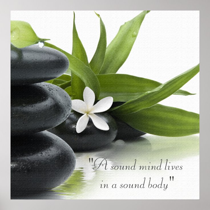 Holistic Spa Treatment Poster Zazzle