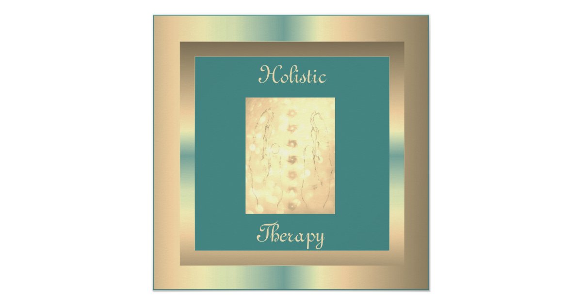 Holistic Therapy Poster | Zazzle