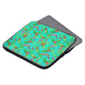 Holly berry watercolor laptop sleeve | Zazzle