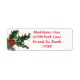 Holly Label | Zazzle