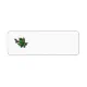Holly Leaf Label | Zazzle