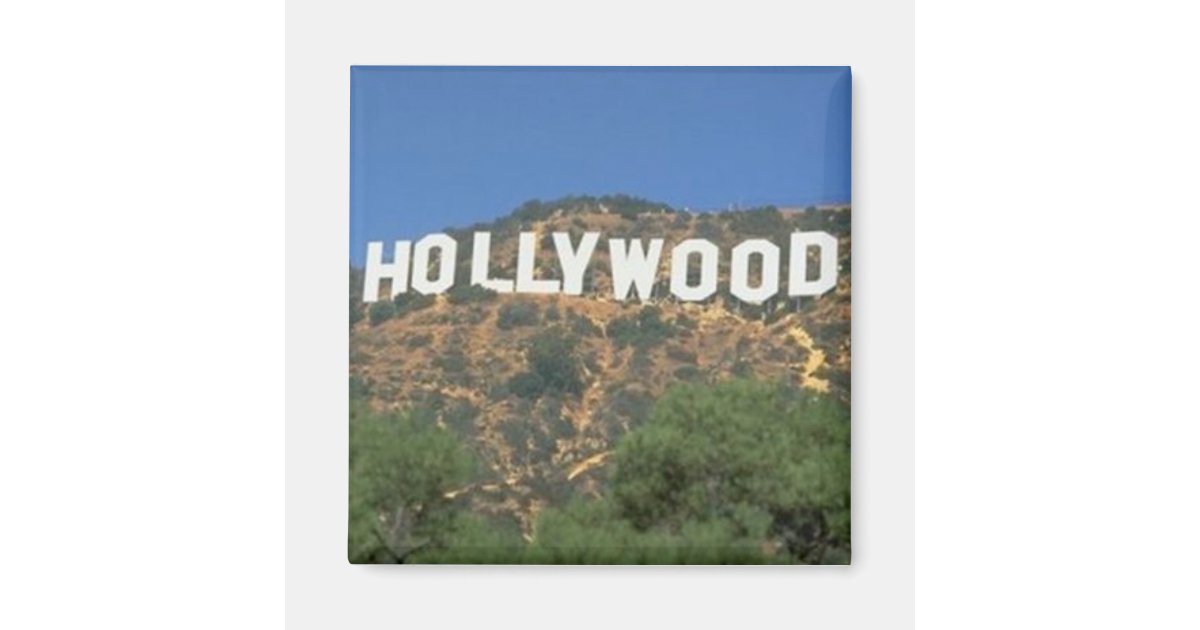 Hollywood magnet | Zazzle