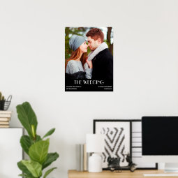 Hollywood Movie Poster Wedding Welcome Sign | Zazzle