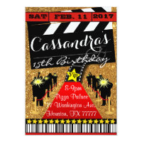 Red Carpet Invitations | Zazzle