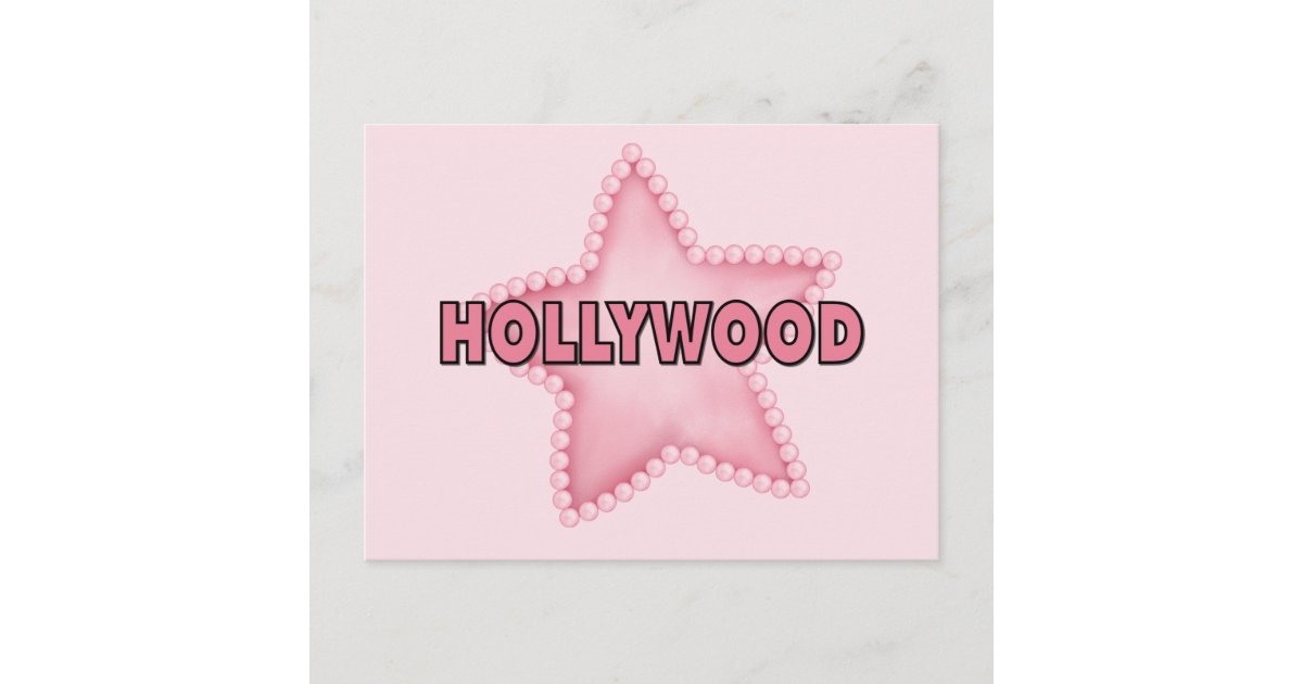 Hollywood Postcard | Zazzle