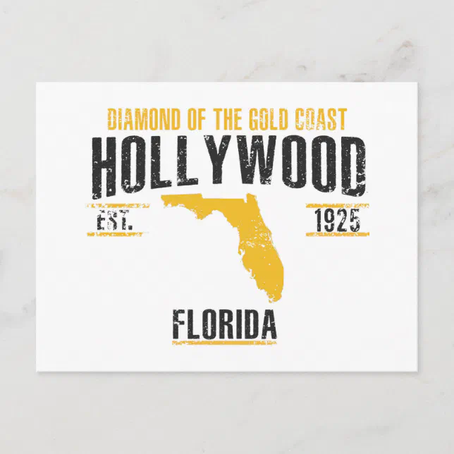 Hollywood Postcard | Zazzle