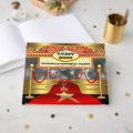 Hollywood Red Carpet Birthday Party Guest Book | Zazzle