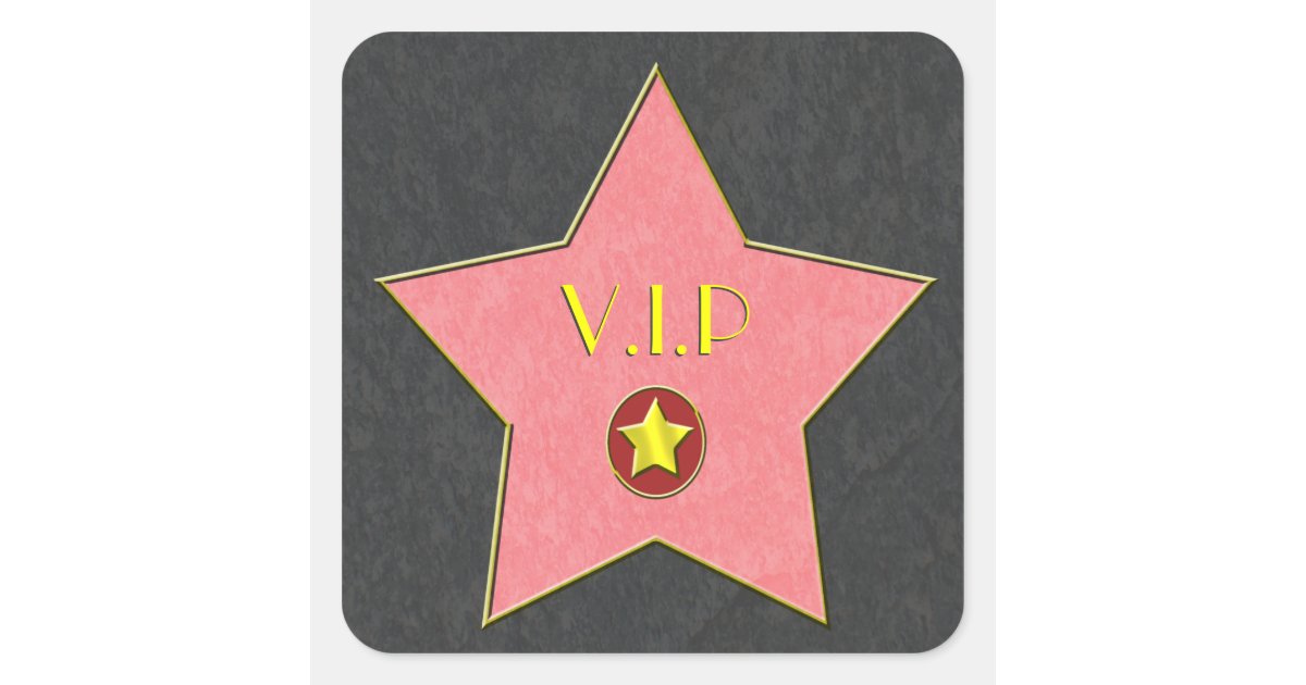 Hollywood Star Stickers | Zazzle