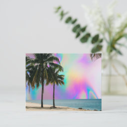 Holo Beach Postcard | Zazzle
