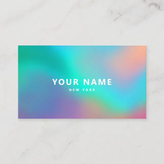 Holographic Business Card | Zazzle