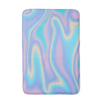 Holographic Design Bath Mat | Zazzle