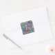 holographic square sticker | Zazzle