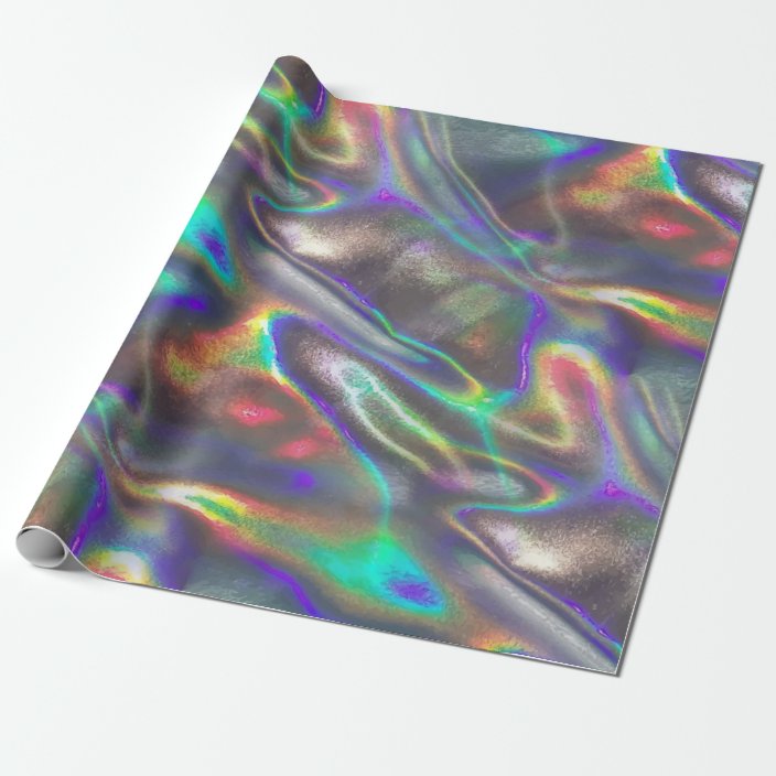 holographic wrapping paper | Zazzle.com