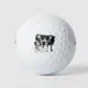Holstein Cow & Cute Calf Golf Balls | Zazzle