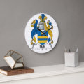 Holt Family Crest Large Clock | Zazzle