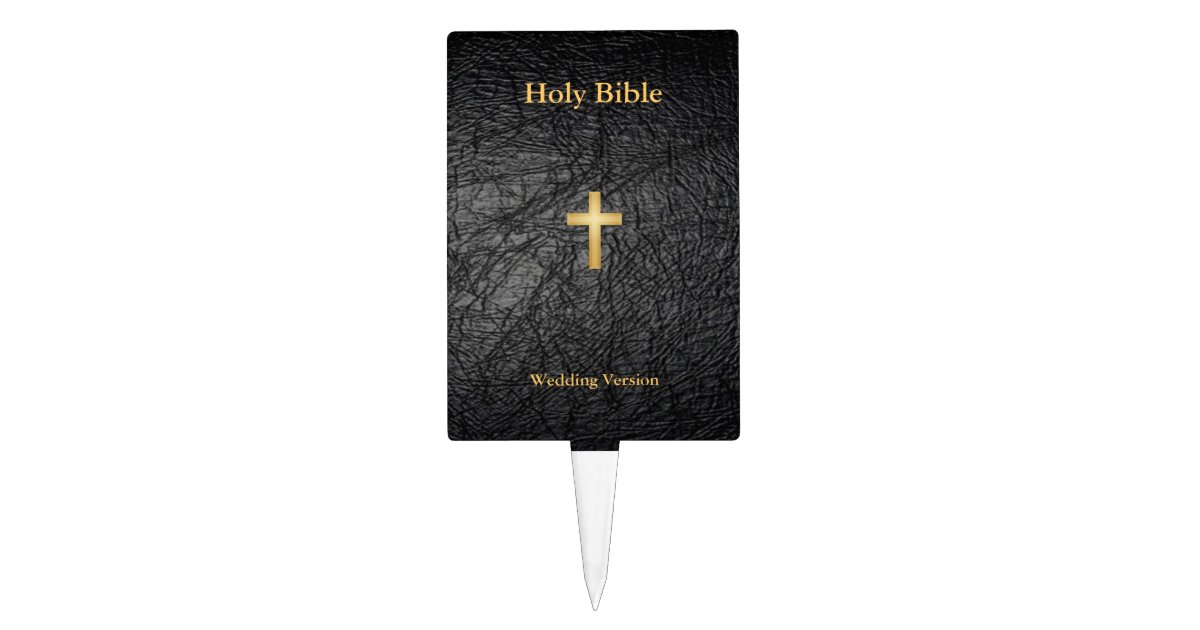 Holy Bible Cake+Topper Cake Topper | Zazzle