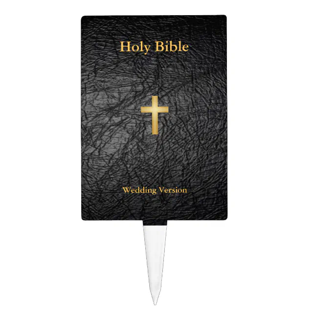 Holy Bible Cake+Topper Cake Topper | Zazzle