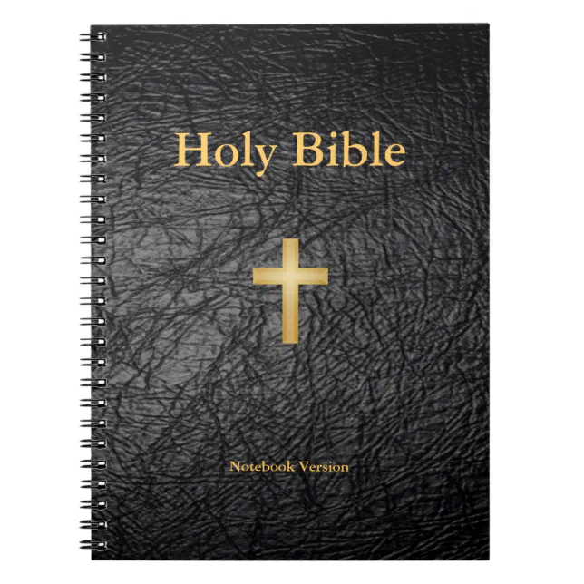 Holy Bible Notebook | Zazzle