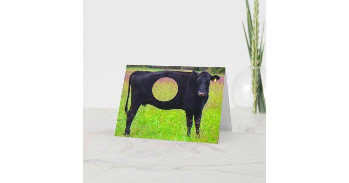 Holy Cow Card | Zazzle