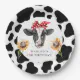 Holy Cow Country Farm Sunflower Birthday Paper Plates | Zazzle