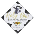 Holy Cow First Generation Graduate Graduation Cap Topper | Zazzle
