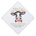 Holy Cow I Graduated Graduation Graduation Cap Topper | Zazzle