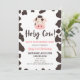 Holy Cow! I'm Turning One 1st Birthday Party Invitation | Zazzle