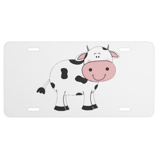Holy Cow License Plate | Zazzle.com