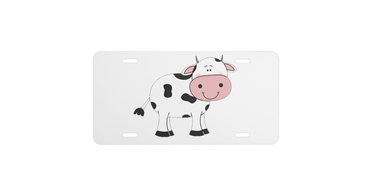 Holy Cow License Plate | Zazzle