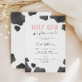 Holy Cow She's Getting Married Bridal Shower Invitation | Zazzle