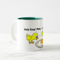 Holy Crap! Pete, is that you? Two-Tone Coffee Mug | Zazzle