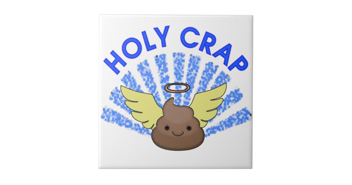 Holy Crap Tile | Zazzle