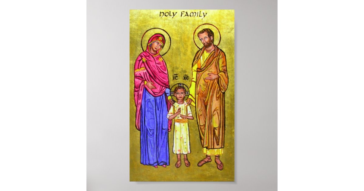 Holy Family Poster | Zazzle
