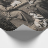 Holy Family Virgin Mary Saint Joseph Jesus Christ Wrapping Paper | Zazzle